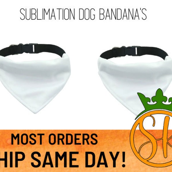Dog Bandana Sublimation - Etsy