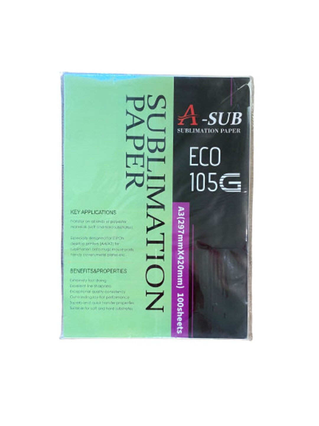 A-SUB Sublimation Paper 105g A3 11 3/4x 16 1/2 - Etsy