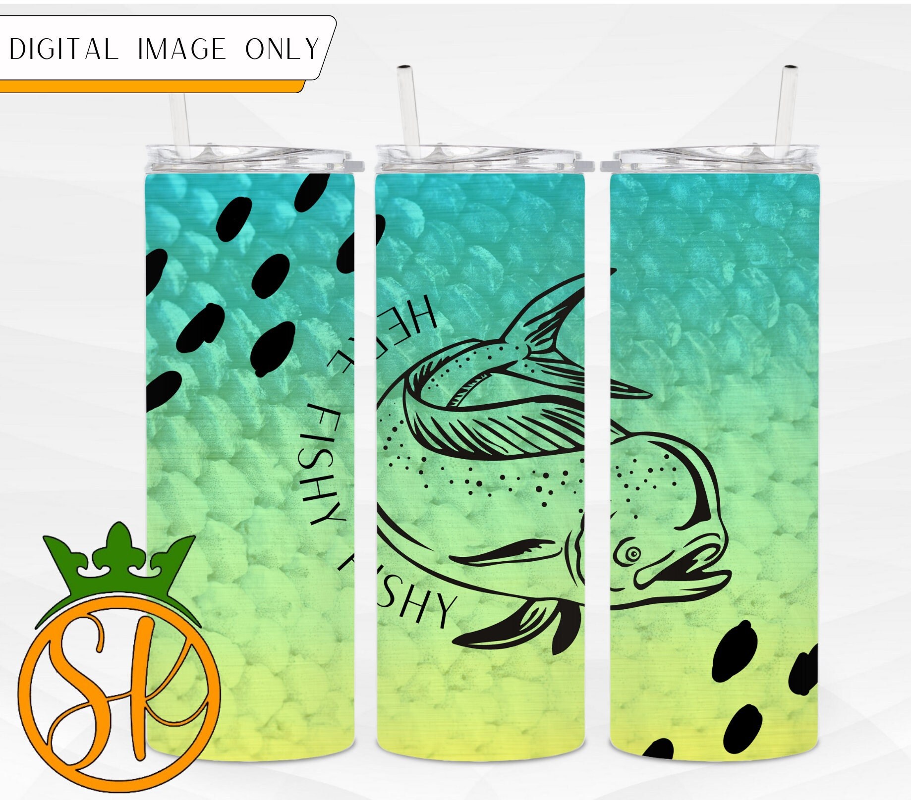 Mahi Fish Scale Background - Etsy