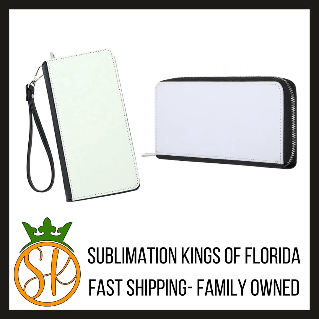 Sublimation Women's Wallet | One Sided | Money Clip | White Blanks ...