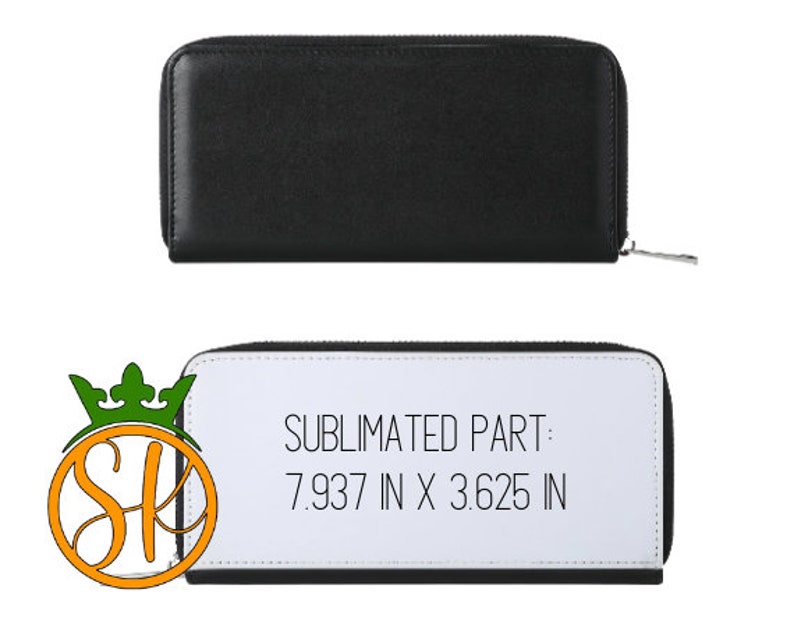 Sublimation Women's Wallet | One Sided | Money Clip | White Blanks ...