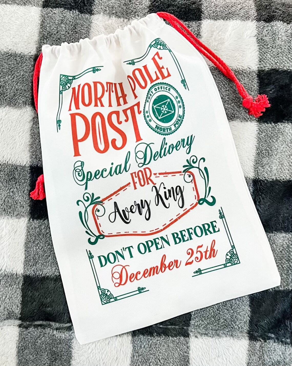 Blank Sublimation SANTA SACKS Single Layer Santa Sack - Etsy