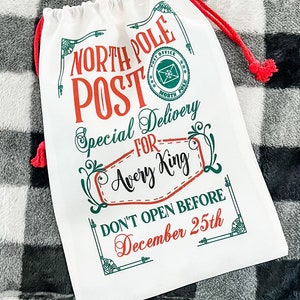 Blank Sublimation SANTA SACKS| Single Layer Santa Sack | Wholesale ...