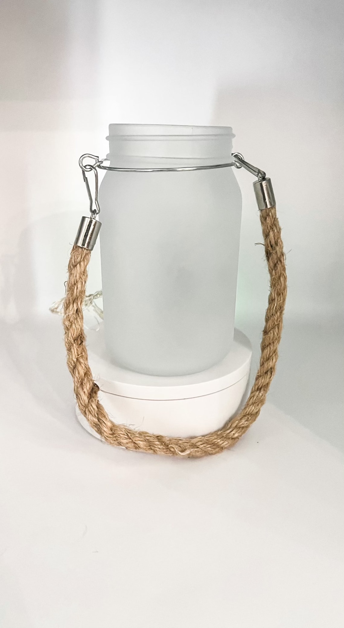 Sublimation Solar Powered Glass Lantern With Multicolored - Etsy