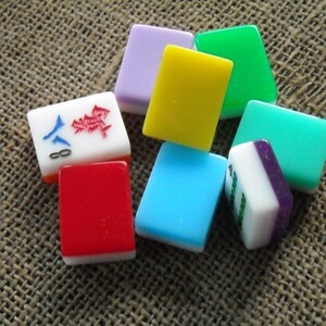 8 Double Layer Mahjong - Mahjong Crafts - Mahjong Tiles for Crafts ...