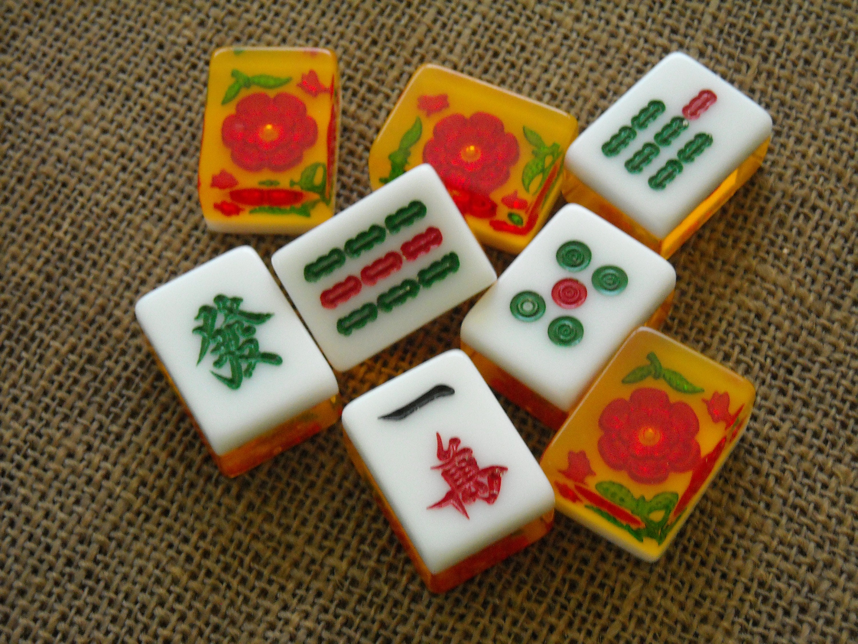 8 Large Mahjong Tiles Mahjong Tiles for Crafts Mahjong - Etsy Hong Kong