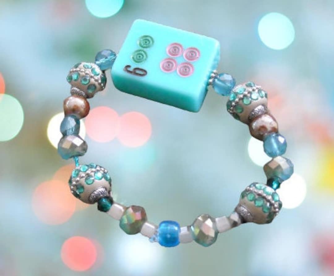 Free Shipping - Mahjong Bracelet - Mahjong Gift - Mahjong Jewelry - Etsy