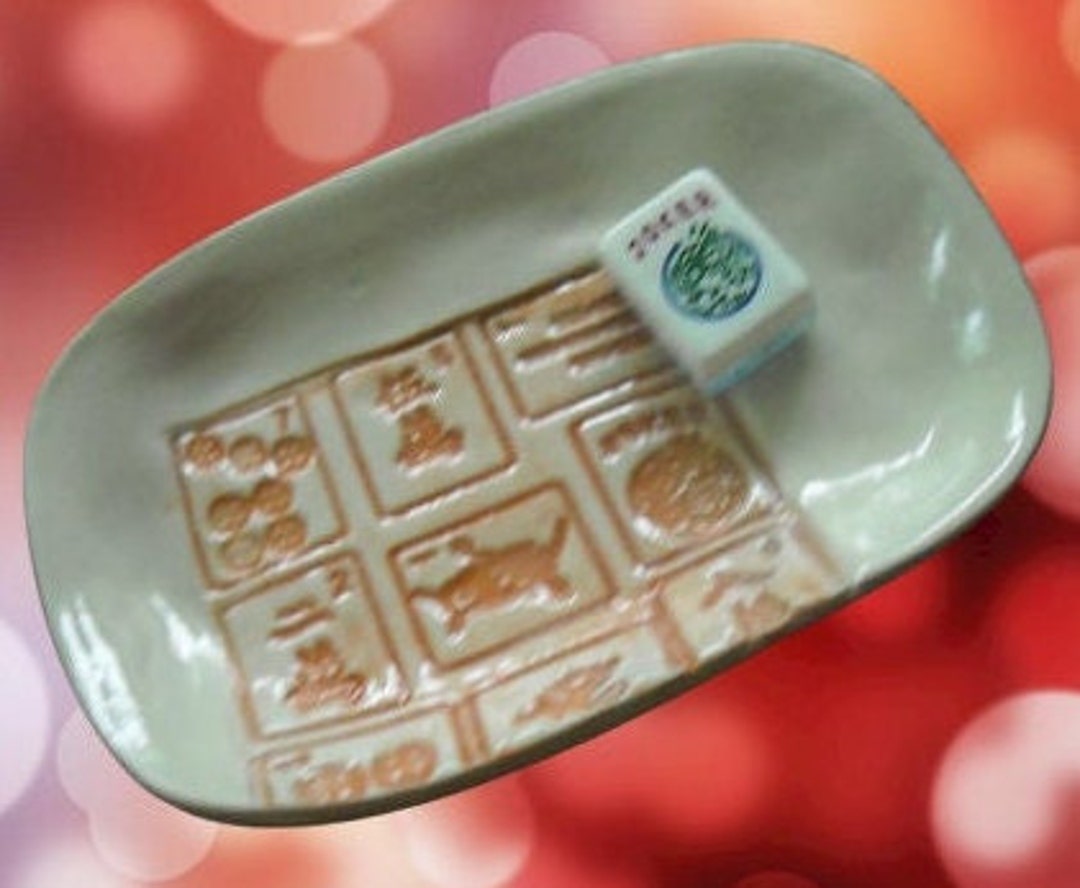 Mahjong Dish - Mahjong Snack Plate - Mahjong Gift - Etsy