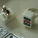 Mini Mahjong Ring Mahjong Jewelry Mahjong Ring White - Etsy