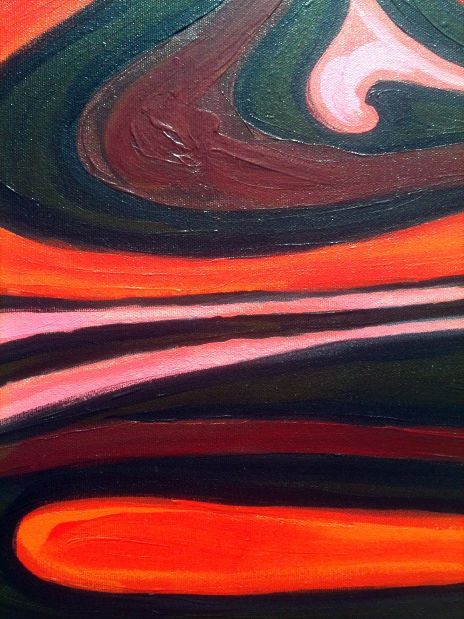 SCREAM, Psychedelic, Psychedelic Art, ORIGINAL ART, Trippy Wall Art ...