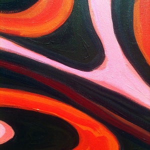 SCREAM, Psychedelic, Psychedelic Art, ORIGINAL ART, Trippy Wall Art ...