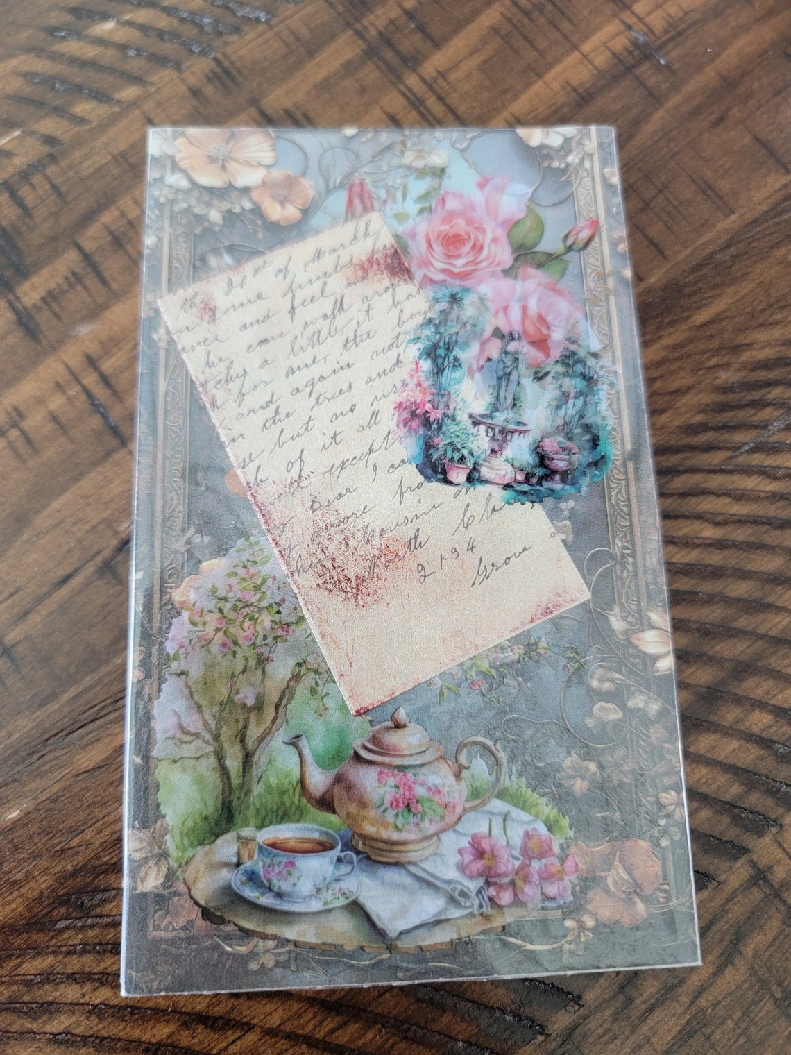 3x5 Notepad, Unruled, Junk Journal Inspired, Item 055 - Etsy