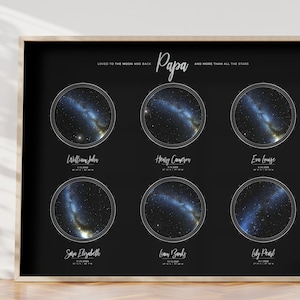 Personalized Star Map Gift | Night Sky Print | Custom Star Chart | Star ...