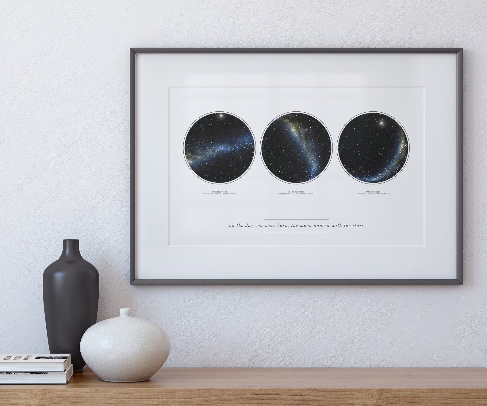 Personalized Star Map | Night Sky Print | Custom Star Chart | Star Map ...