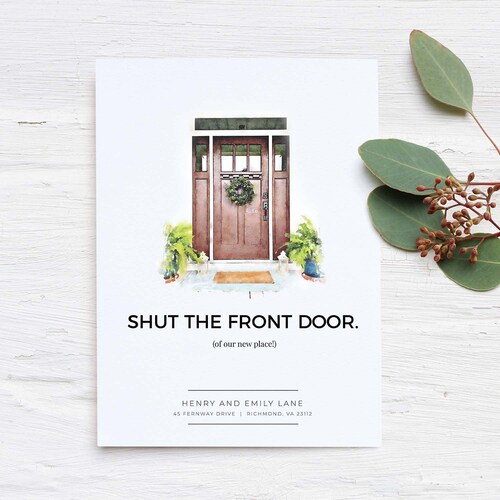 Custom Moving Announcement Card/just Moved Card/personalized - Etsy