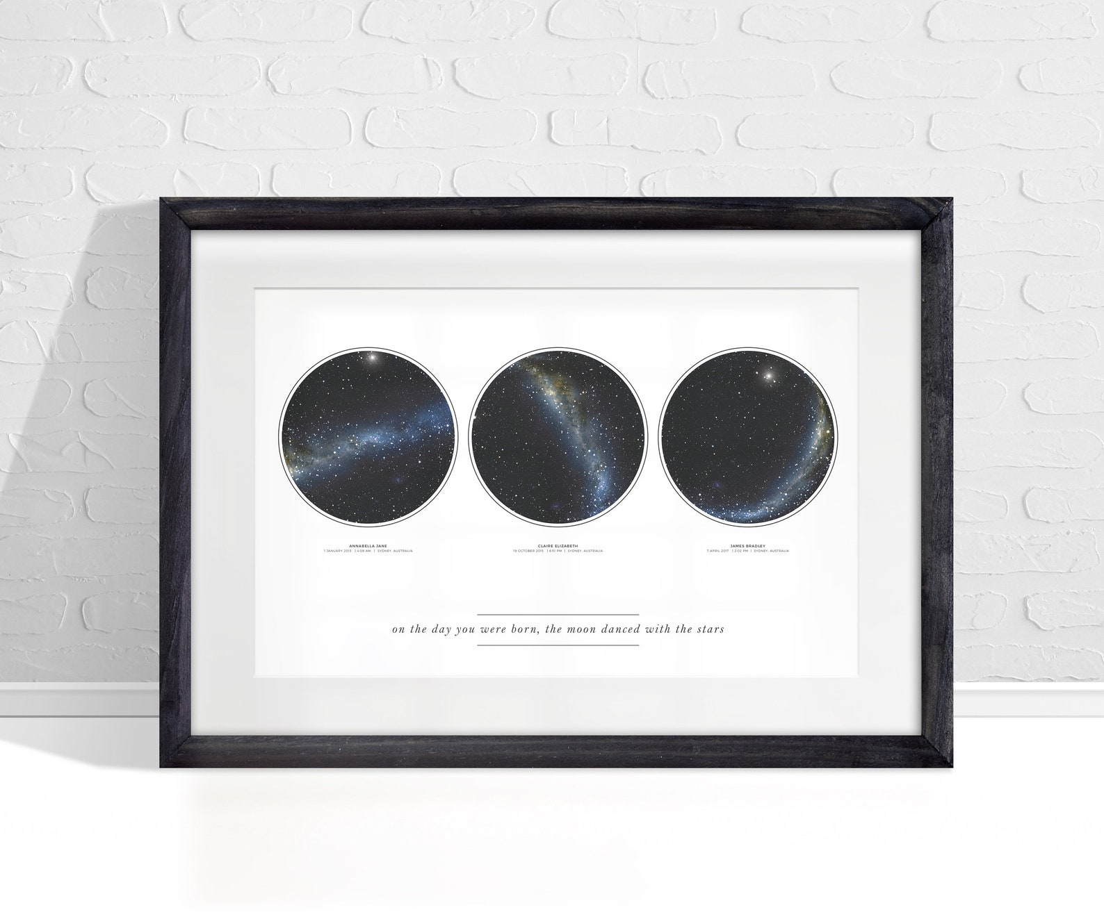Personalized Star Map | Night Sky Print | Custom Star Chart | Star Map ...