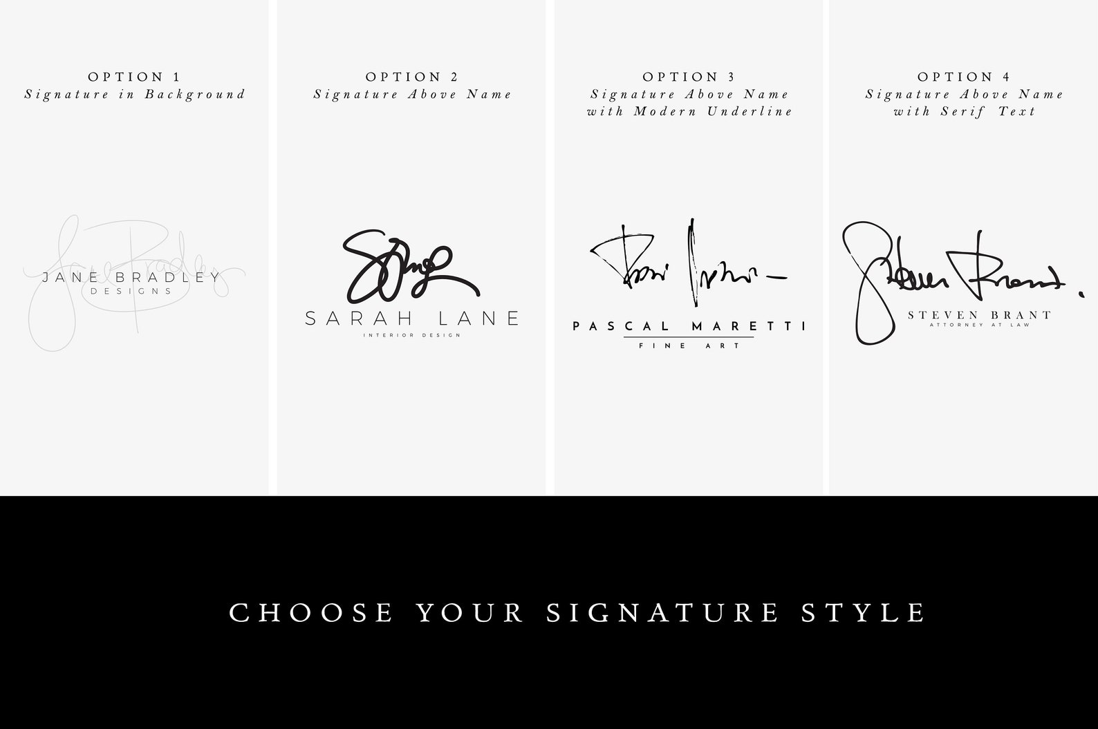 Custom Logo Design Handwritten Logo Signature Logo Photography Logo ...