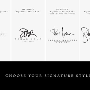 Custom Logo Design - Handwritten Logo - Signature Logo - Photography ...
