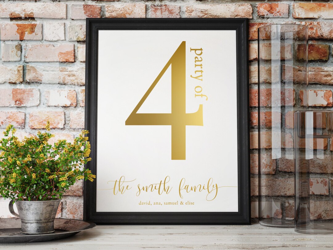 Family Sign Family Name Family Established Christmas Gift Wedding Gift ...