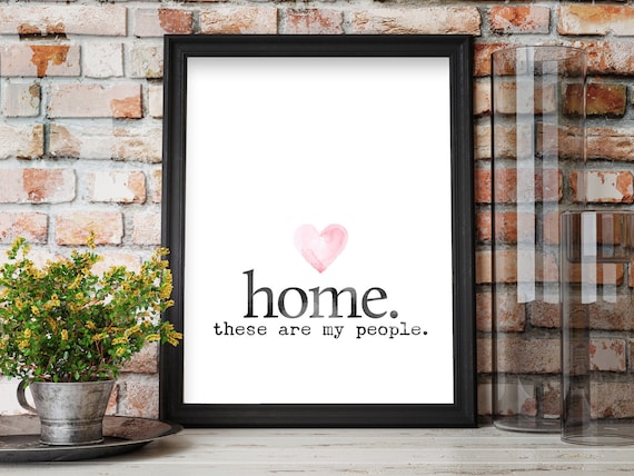 Rustic Home Decor Home Sign Housewarming Gift Moving | Etsy