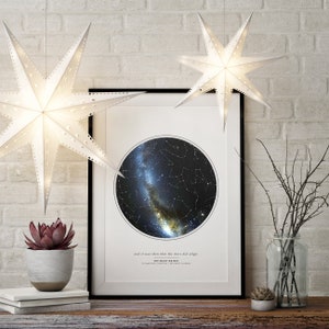Personalized Star Map Gift | Night Sky Print | Custom Star Chart | Star ...