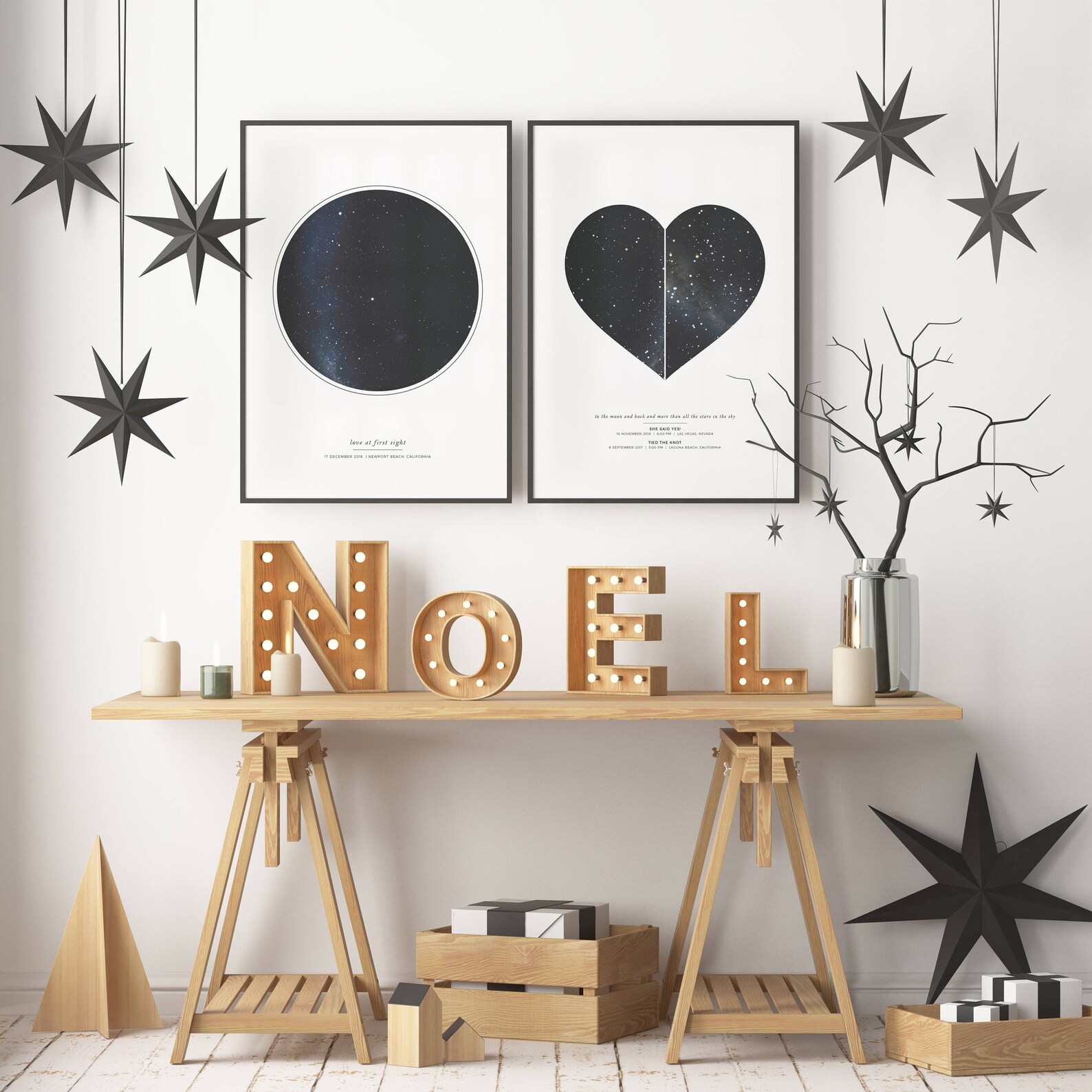 Personalized Star Map Gift | Night Sky Print | Custom Star Chart | Star ...