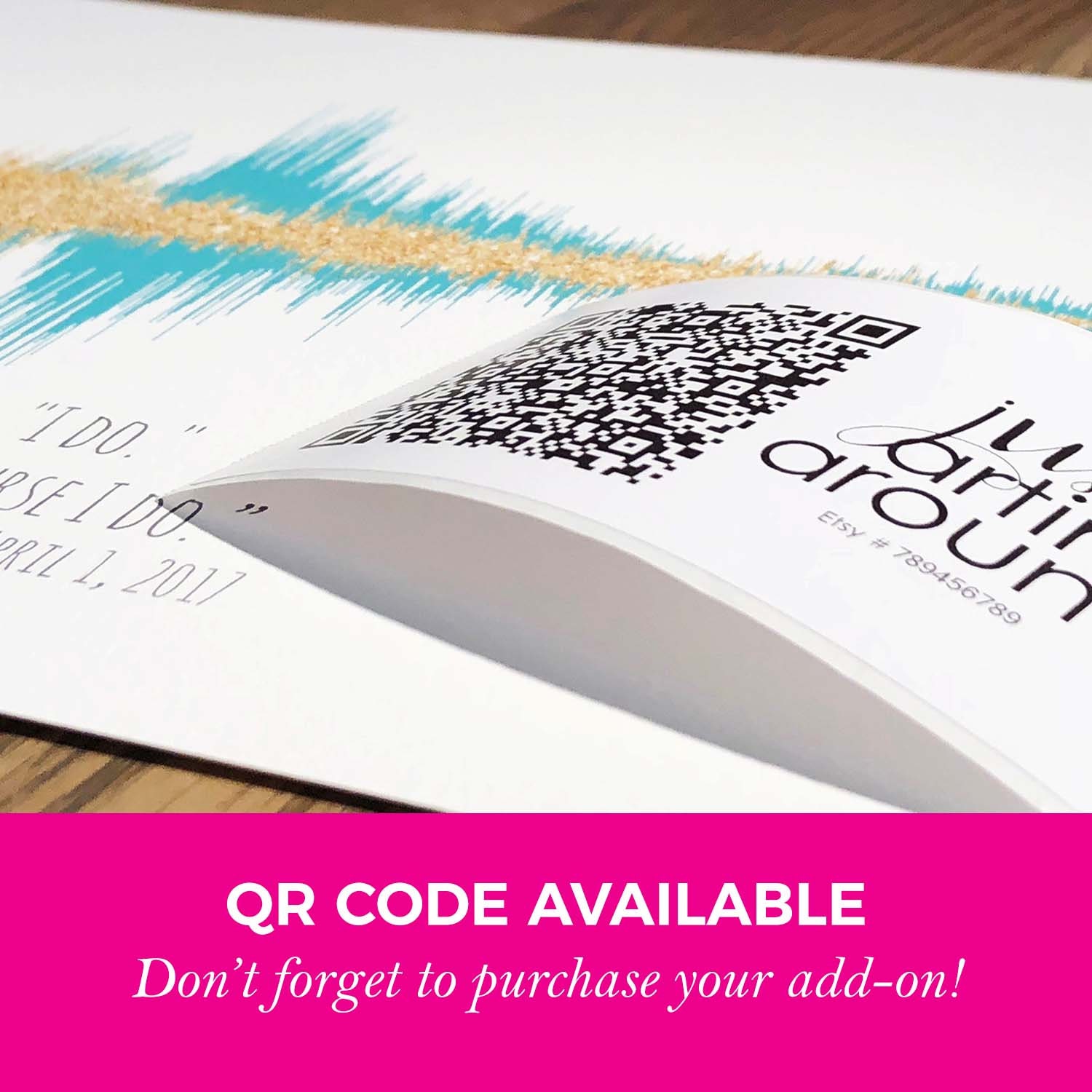 Custom Sound Wave Art Print Voice Wave Choose Your Colors - Etsy