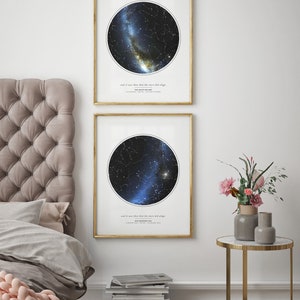 Personalized Star Map Gift | Night Sky Print | Custom Star Chart | Star ...