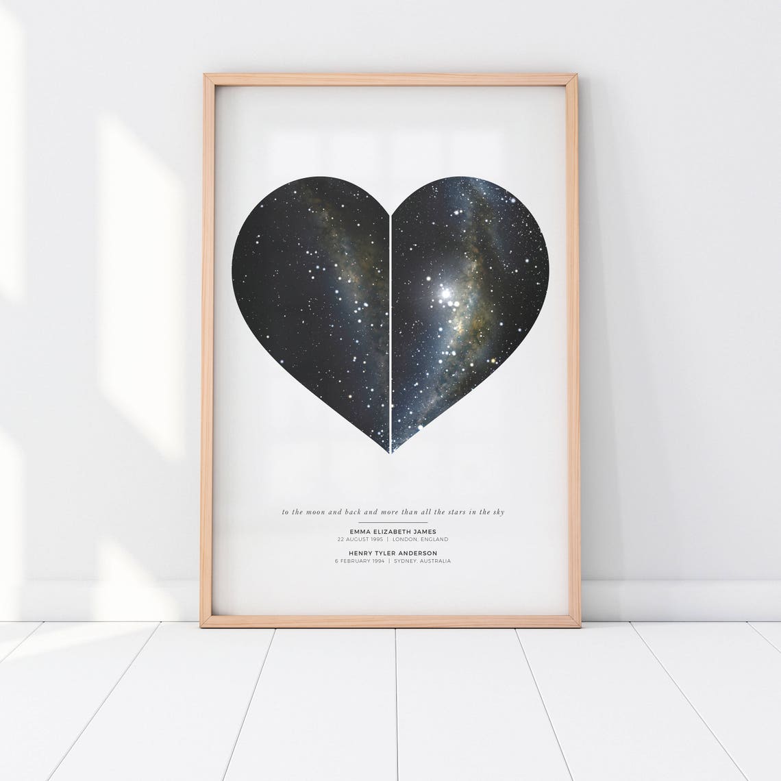 Personalized Star Map | Night Sky Print | Custom Star Chart | Star Map ...