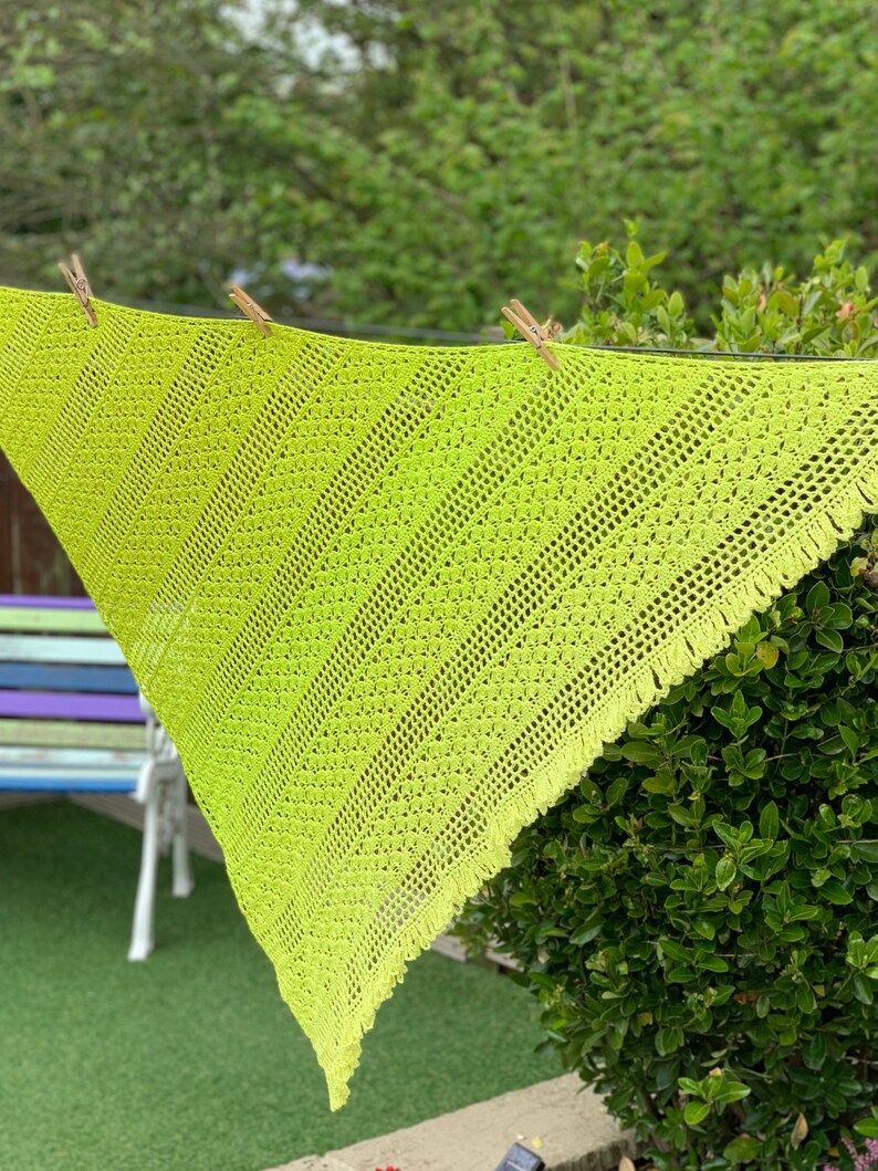 Make Lemonade Crochet Shawl/wrap PDF Pattern Download - Etsy