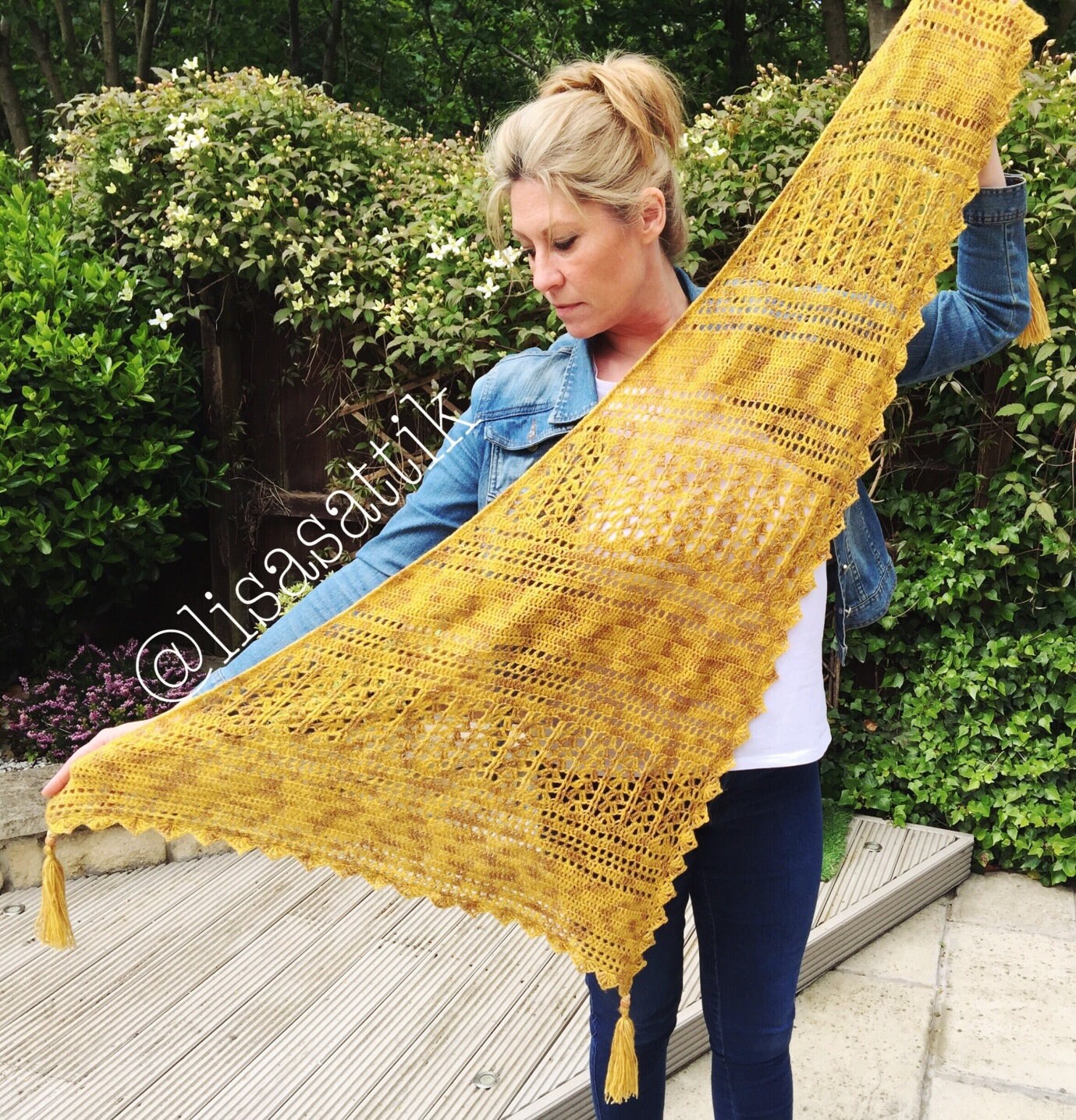 PDF Crochet Shawl Pattern Thyme After Thyme | Etsy