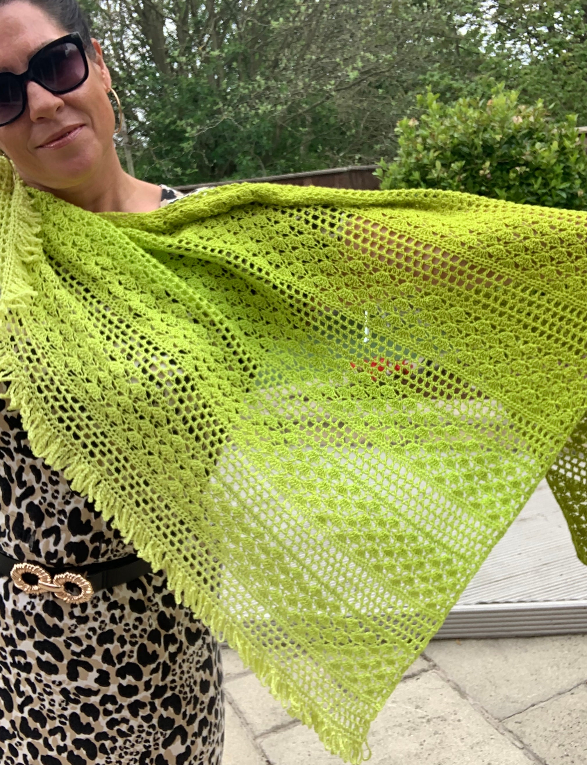 Make Lemonade Crochet Shawl/wrap PDF Pattern Download - Etsy
