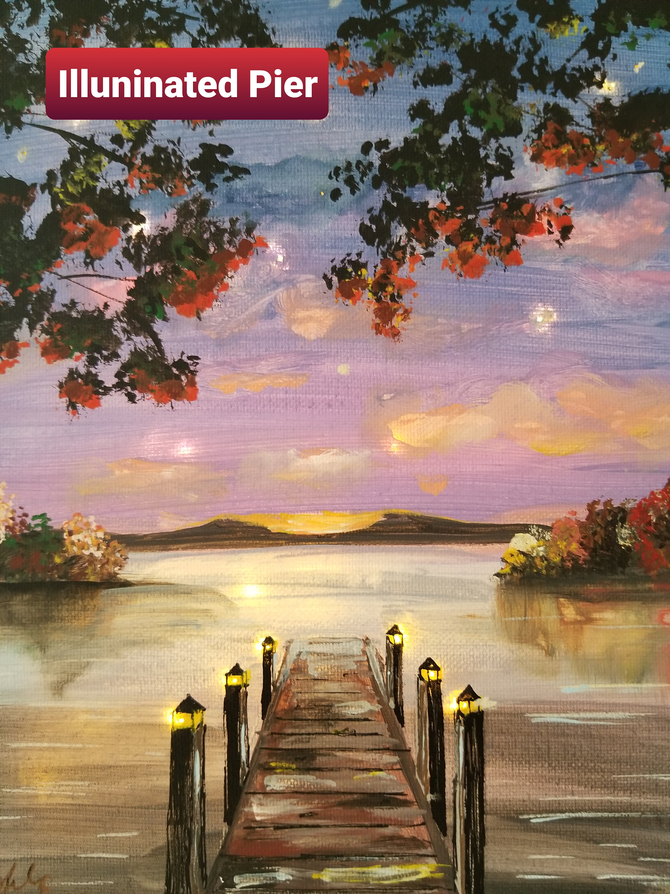 Light-up Paintings - Etsy