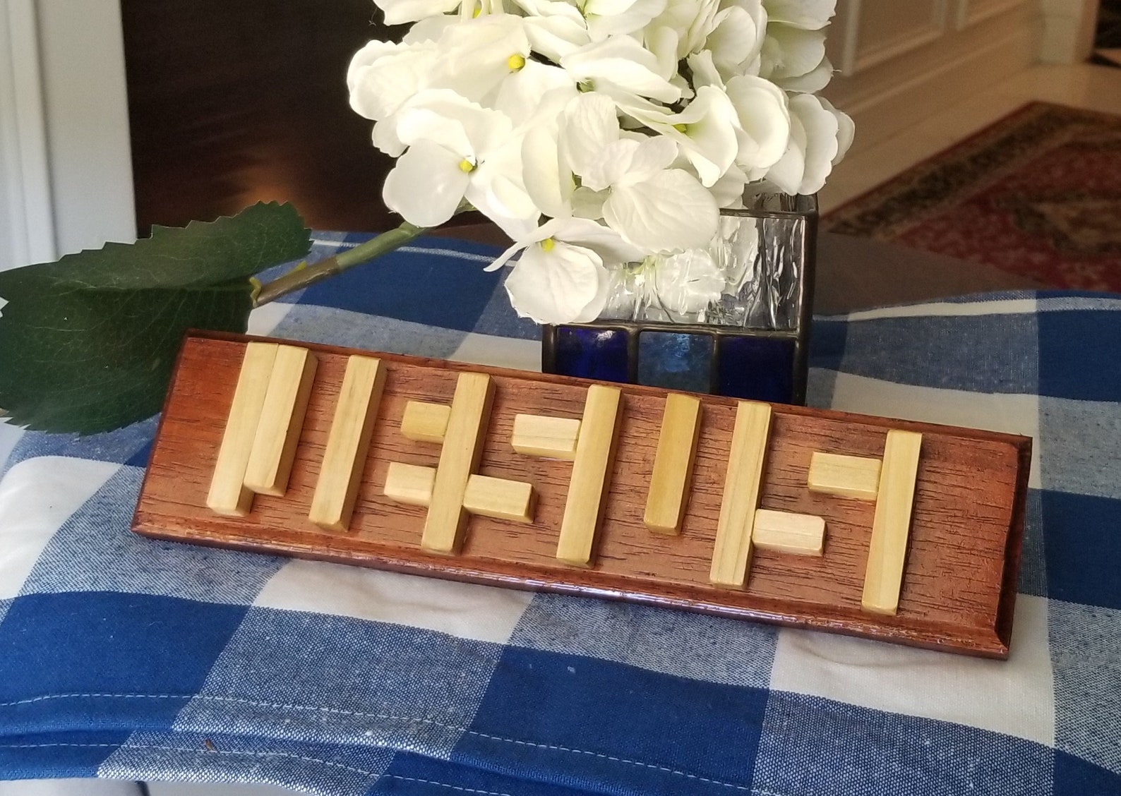 Jesus Plaque Optical Illusion Sign - Etsy