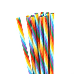 Rainbow Reusable Straw St Patricks Day Straws 9 Inches Long - Etsy