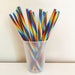 Rainbow Reusable Straw St Patricks Day Straws 9 Inches Long - Etsy