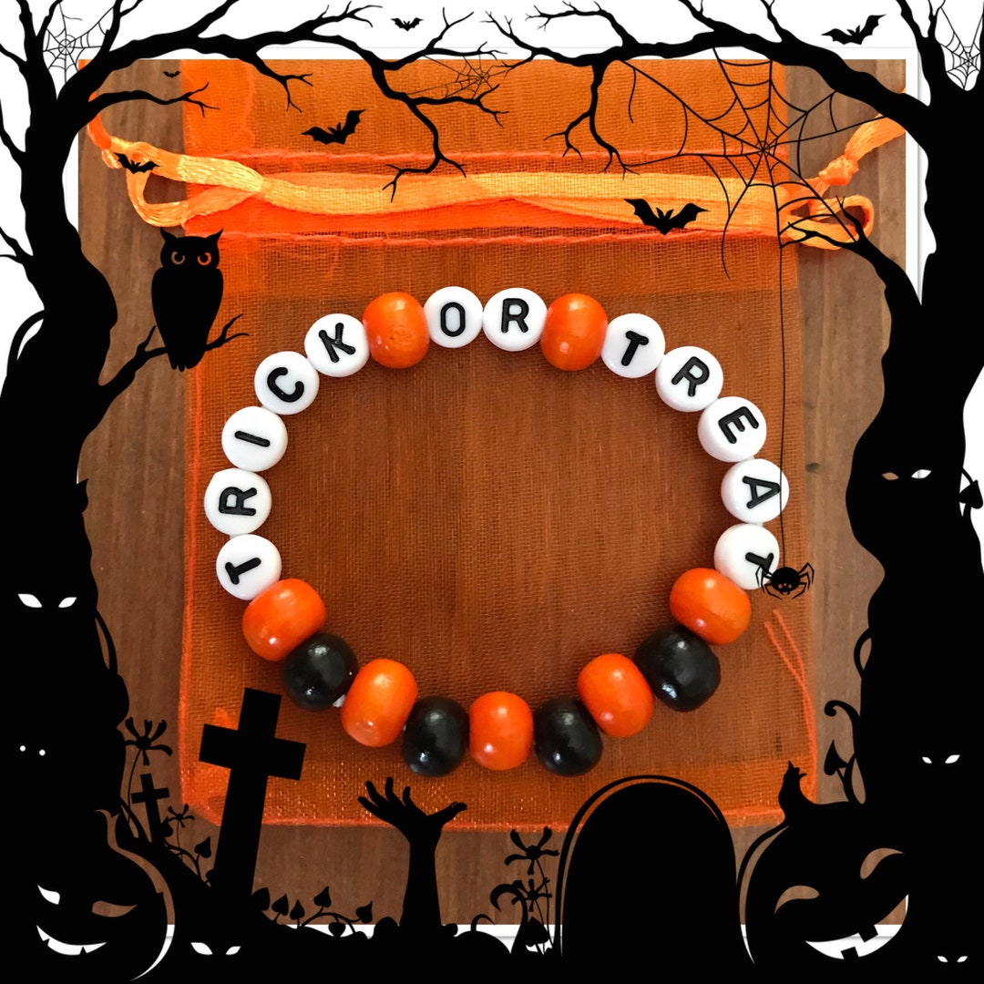 Halloween, Trick or Treat, or Party Favours or Bags. Personalised ...