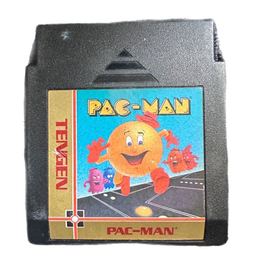 Pac-man Nintendo NES Video Game Tengen 1990 VINTAGE Arcade - Etsy