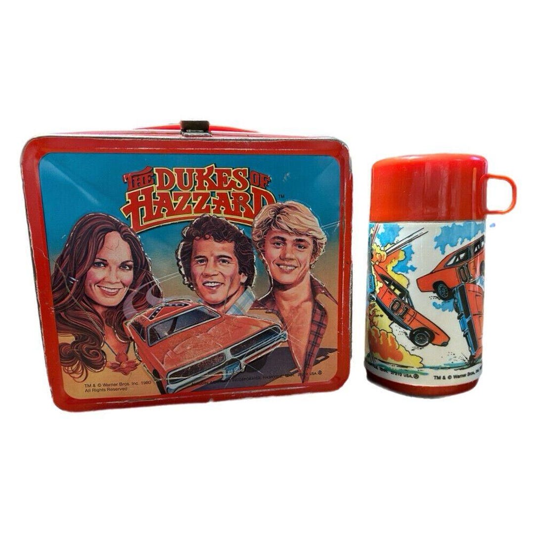 Dukes of Hazzard General Lee Bo Luke Daisy Lunchbox With Thermos ...