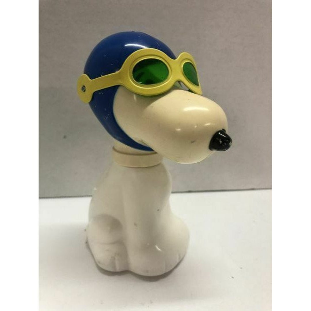 Vintage 1969 Avon Snoopy Flying Ace 4oz Bubble Bath Bottle - Etsy