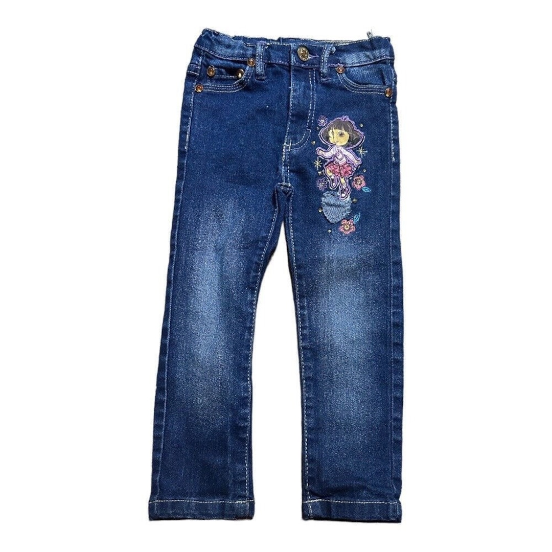 Dora the Explorer Jeans Pants Nickelodeon TODDLER GIRL SIZE 3T - Etsy