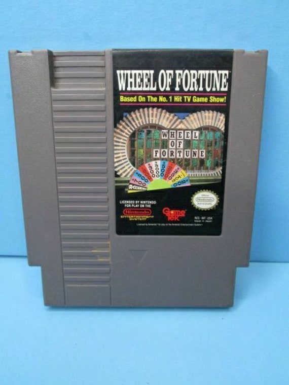Nintendo NES Wheel of Fortune | Etsy