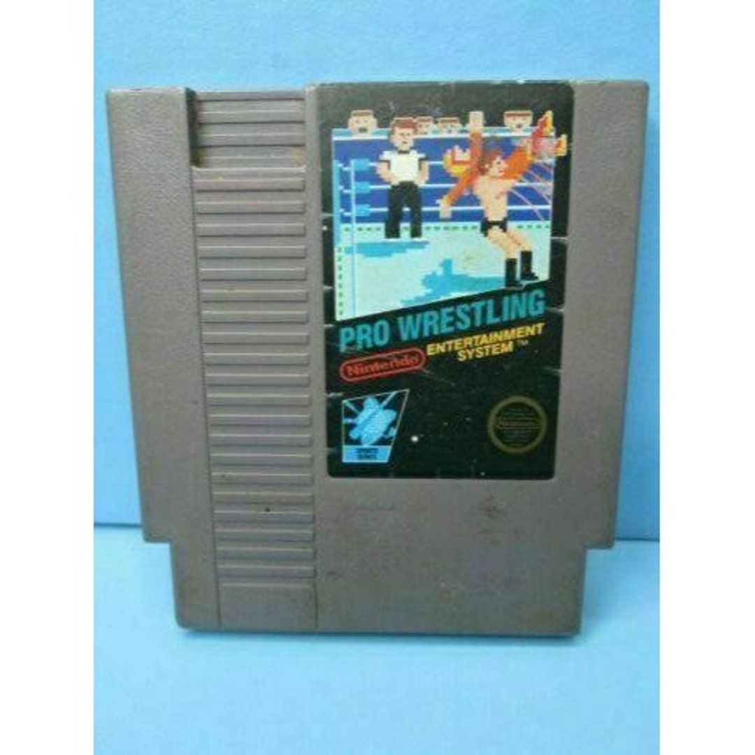 Nintendo NES Pro Wrestling - Etsy