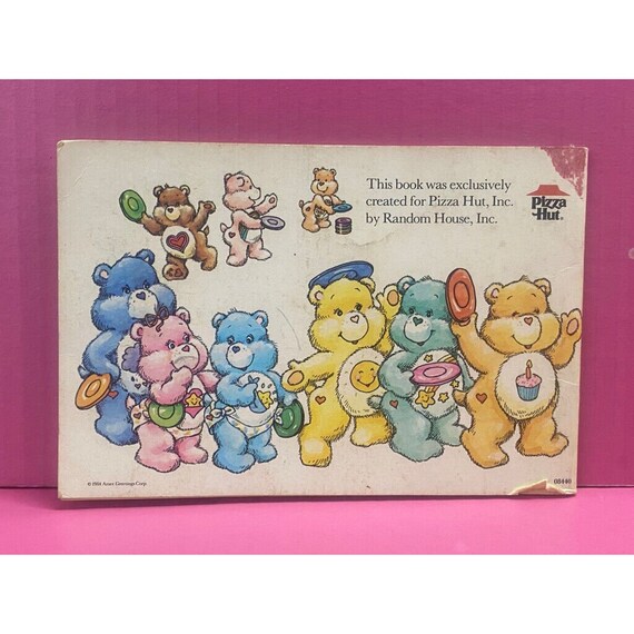 Care Bears Caring and Sharing Sticker Book Vintage 1984 Pizza - Etsy