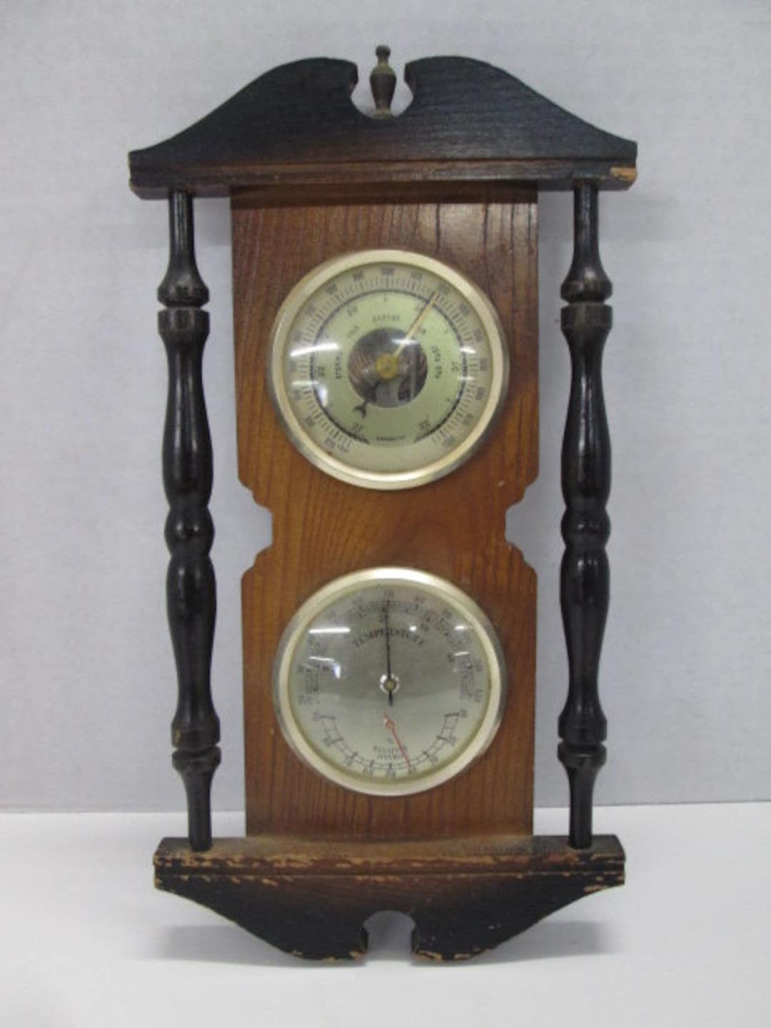 Vintage MADE IN JAPAN Barometer Weather Humidity Temperature - Etsy