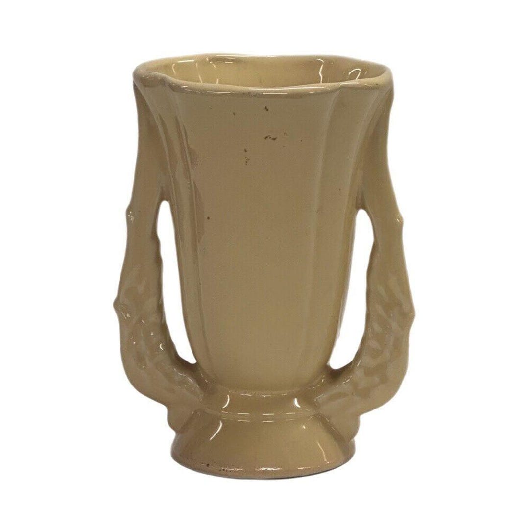 Niloak Double Winged Handle Vase 7" VINTAGE Pottery Benton Arkansas - Etsy