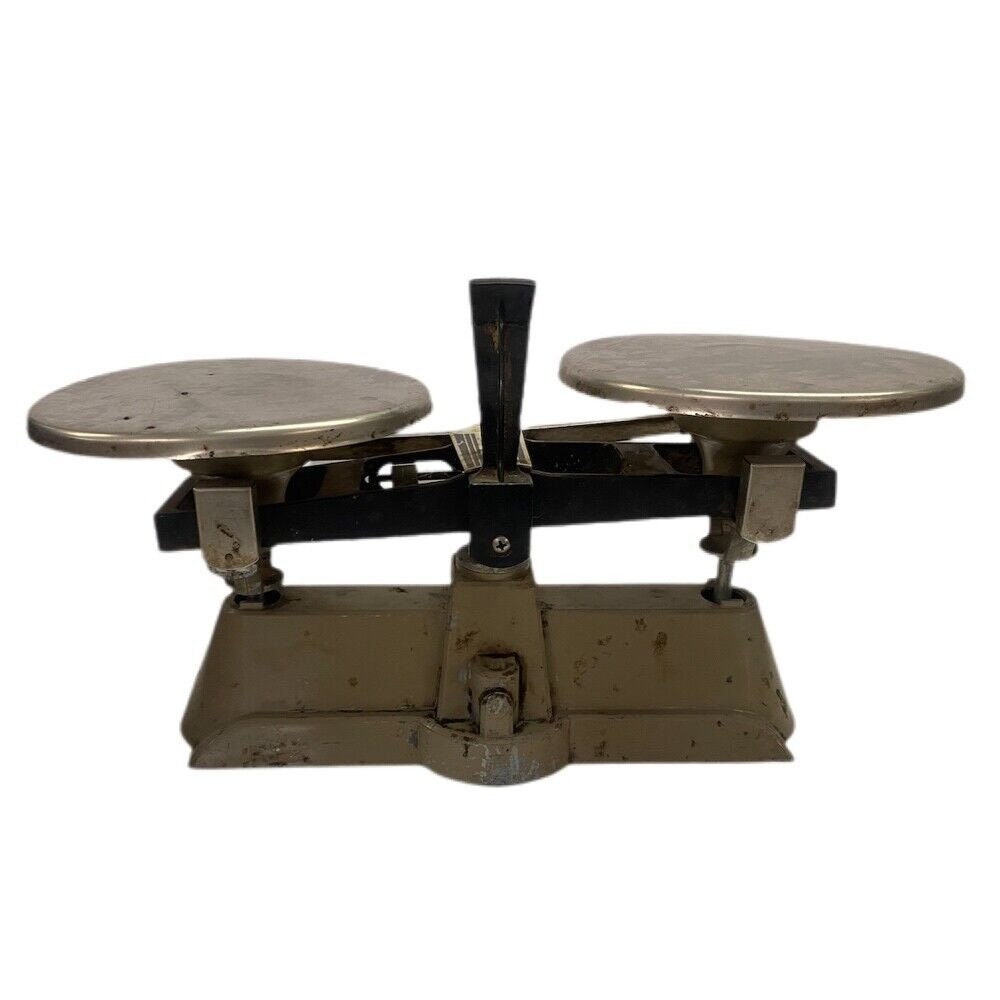 Ohaus Harvard Trip Balance Laboratory Scales 2.5kg/5lb #1201 VINTAGE ...