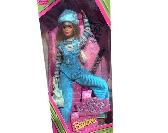 Cool Blue Barbie Mattel 1997 20122 BRAND NEW IN BOX1 - Etsy