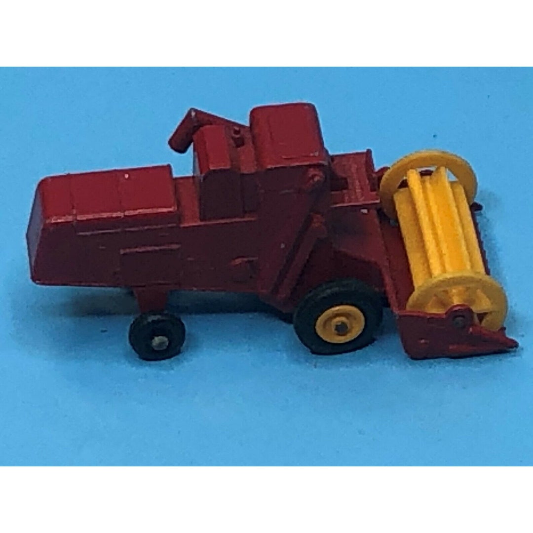 Vintage Matchbox No 65 Haas Combine Harvester - Etsy