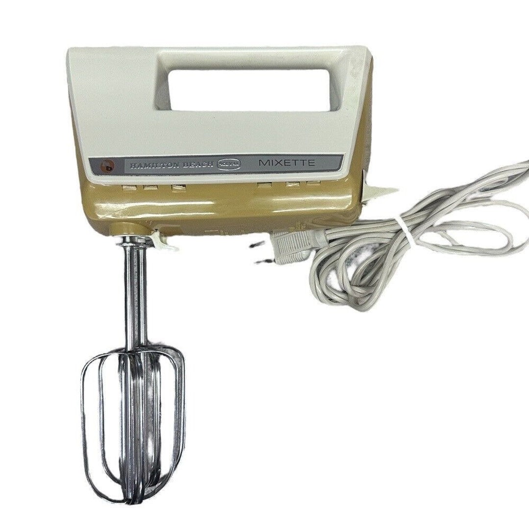 Hamilton Beach Mixette 3 Speed Hand Mixer #97 Retro VINTAGE - Etsy